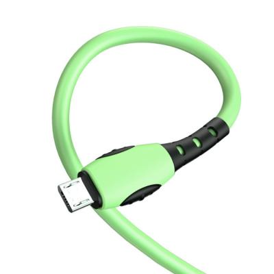 China USB 2.0 Charging Cable Liquid Silicone Flash Charge 1.2M 5A for sale