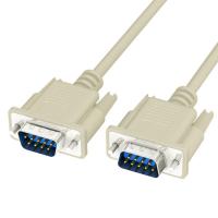 China Female Female RS232 DB9 Serial Cable To Male Male For Engraving Machine for sale