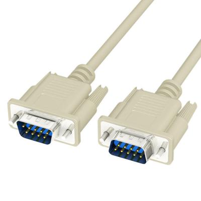 China Female Female RS232 DB9 Serial Cable To Male Male For Engraving Machine for sale