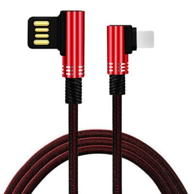 China Type C Micro Braided 2.4A USB 2.0 Charging Cable 1m for sale