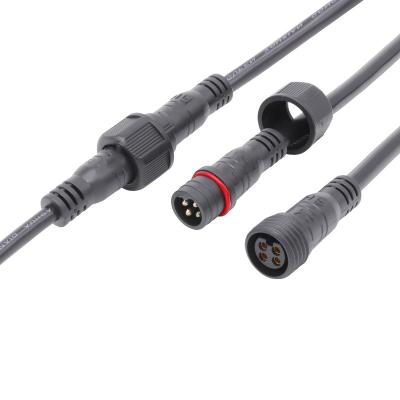 China M19 Integrated PVC Solar Photovoltaic Waterproof Connector Cable for sale