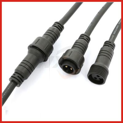 China Dedicated Waterproof 3 Core Male And Female Plug For Street Light for sale