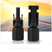 China Flame Retardant Photovoltaic Male And Female Connector for sale
