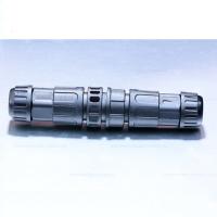 China Male And Female Butt 2 Core Aviation Plug Connector For Plant Light for sale