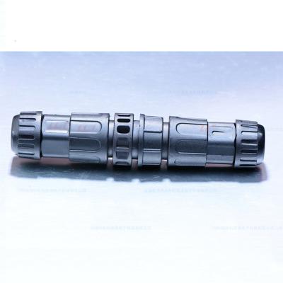 China Male And Female Butt 2 Core Aviation Plug Connector For Plant Light for sale