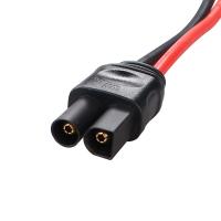 China PA6 Insulator Car Start Power Plug Cord With Brass Gold Plated Plug for sale