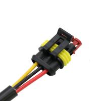 China Waterproof OBD Interface Low Voltage Wire 300mm Length For Xenon Lamp for sale
