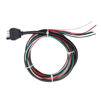 China PVC Sheath 4 Pin SAE Extension Cable For Car Trailer Modification for sale