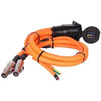 China Length 2000mm Custom Wire Harness Cable With DC Charging Socket for sale