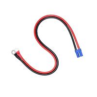 China 8.3mm 10AWG Battery Extension Cable Round ring to EC5 Female Plug for sale