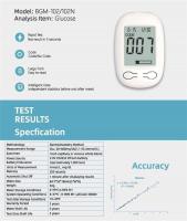 China HZ Diabetes Test Kit Portable Glucose Monitoring Devices BGM-102 for sale