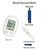China Professional Manufacturer Code Free Diabetes Test Meter Glucose Monitor BGM-102 for sale