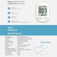 China Professional Manufacturer Code Free Diabetes Test Meter Glucose Monitor BGM-102 for sale