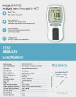 China Lysun Factory Supply Hot-selling Cheap Hemoglobin Analyzer HB Test Meter for sale