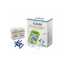 China Cheap Convenient 2in1 Blood Glucose & Uric Acid Meter Tiny Specimen Health Care for sale