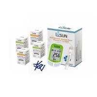 China 2 in 1 Machine High Precision Uric Acid Blood Glucose Analyzer for sale