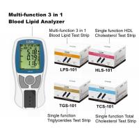 China LYSUN CE 6 in 1 TC/TG/HDL/UR/UA/CR Dry Biochemical Analysis Meter For Cholesterol for sale