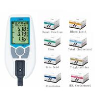 China LYSUN CE 6 in 1 TC/TG/HDL/UR/UA/CR Dry Biochemical Analysis Meter For Cholesterol for sale