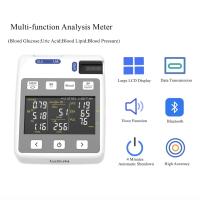 China Lysun GULP-101 Cholesterol Glucose Blood Uric Acid Monitoring System Test for sale