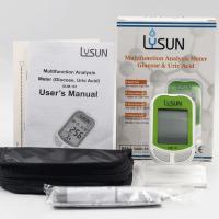 China Uric Acid Testing Kits Home Uric Acid Blood Level Tester Machine Lysun GUM-101 for sale
