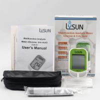 China Rapid Diabetes Test Uric Acid Testing Kit With Lysun GUM-101 for sale