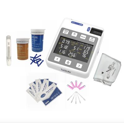 China Lysun Heart Rate Blood Pressure Monitor Uric Acid Test Meter GULP-101 for sale