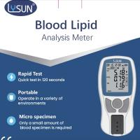 China 500 Records Blood Lipid Analysis Meter Portable Lipid Analyzer 90g for sale