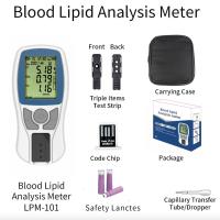 China Lysun LPM-102 Lipid Profile Machine For LDL Analysis With Intelligent Printer Linkage for sale