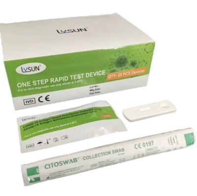 China Swab Strep A Testing Strip Antigen Test Infectious STP-S11 for sale