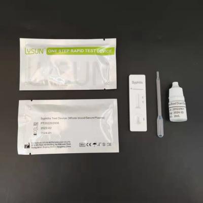 China Syphilis Pregnancy Test Strip Antigen Test Infectious SYP-W11 for sale