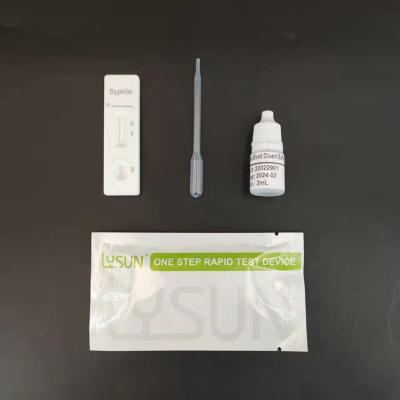 China Diagnosis Of Syphilis With SYP Rapid Test Cassette SYP-W21 for sale