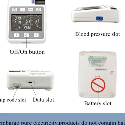 China Lysun GULP-101  IVD Test Blood Pressure And Uric Acid Monitoring Device With Touchscreen for sale