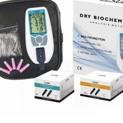 China Lysun DBM-101 Renal Function Test Lipid Tester 3 In 1 Cholesterol Meter for sale