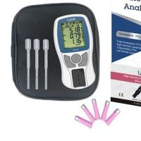 China 500 Records Blood Lipid Analysis Meter Portable Lipid Analyzer 90g for sale
