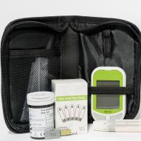 China UA 50 Records Uric Acid Blood Glucose Tester With HZ GUM-101 for sale