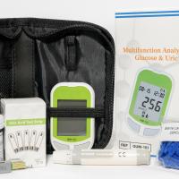 China HZ GUM-101 3.0V CR2032 Blood Glucose Tester Strip Uric Acid Testing for sale