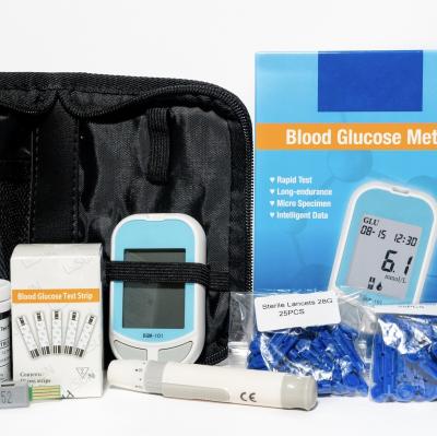 China Lysun BGM-101 Diabetic Test Strips Blood Glucose Monitor for sale