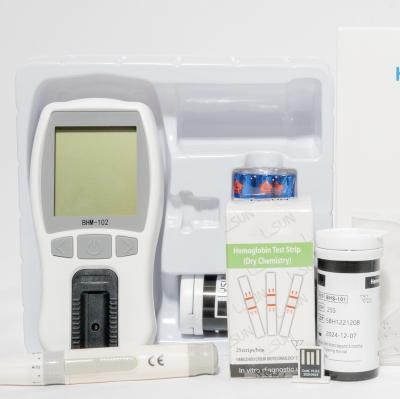 China 1200mAh Microtouch Home Hemoglobin Analysis Digital Meter BHM-101 for sale