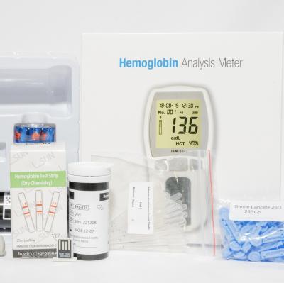 China 1200mAh Hemoglobin Tester HCT Analyzer With User-Friendly Interface BHM-101 for sale