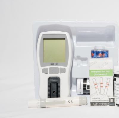 China Reflectance Photometer Hemoglobin Tester HCT Testing With HZ BHM-101 for sale