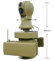 China Compact Up To 5000m Tracking Security Radar System for Accurate Moving Target Detection for sale