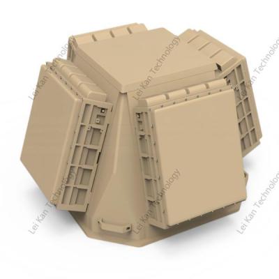 China Three combinations  5 km AI fast scanning low altitude surveillance radar  zero blind spot for sale