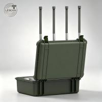 China Full Band 16H Long Standby 360 Sound-Light Alarm Portable Carry Case Water Resistant 3-M Accuracy Drone Detector Single for sale