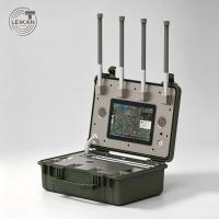 China Full Band 16H Long Standby 360 Sound-Light Alarm Portable Carry Case Water Resistant 3-M Accuracy Drone Detector Single for sale