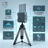 China Passive RF Spectrum Sensor 15km Long Range Low-Altitude Civilian UAV Detection System Multi-Unit Network IP66 Early Warning for sale