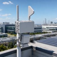 China Fixed Airspace Security jammer System 4km RF spectrum sensing device 300-6000MHz RF Spectrum Sensing & 3km RF jammer IP66 for sale
