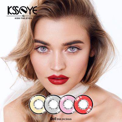 China Venus Doll Fashion Lens Daily Natural Double Color Contact Lens for sale