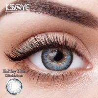 China Holiday Brown Blue Grey 1 Year Soft Color Contact Lens Fast Delivery for sale