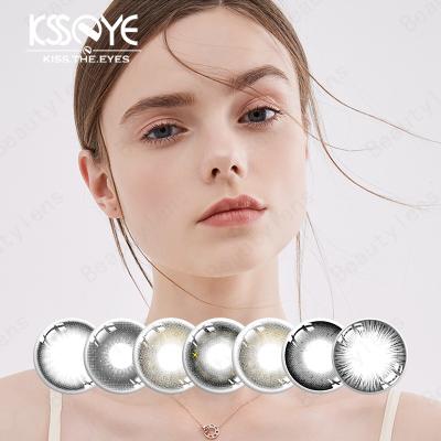 China Natural Black Eyes Contact Lenses Daily Use For Girls Women Party Beauty for sale