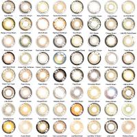 China HEMA Natural Brown Contacts Lens 14.5mm Dia Yearly Disposable Non Prescription for sale